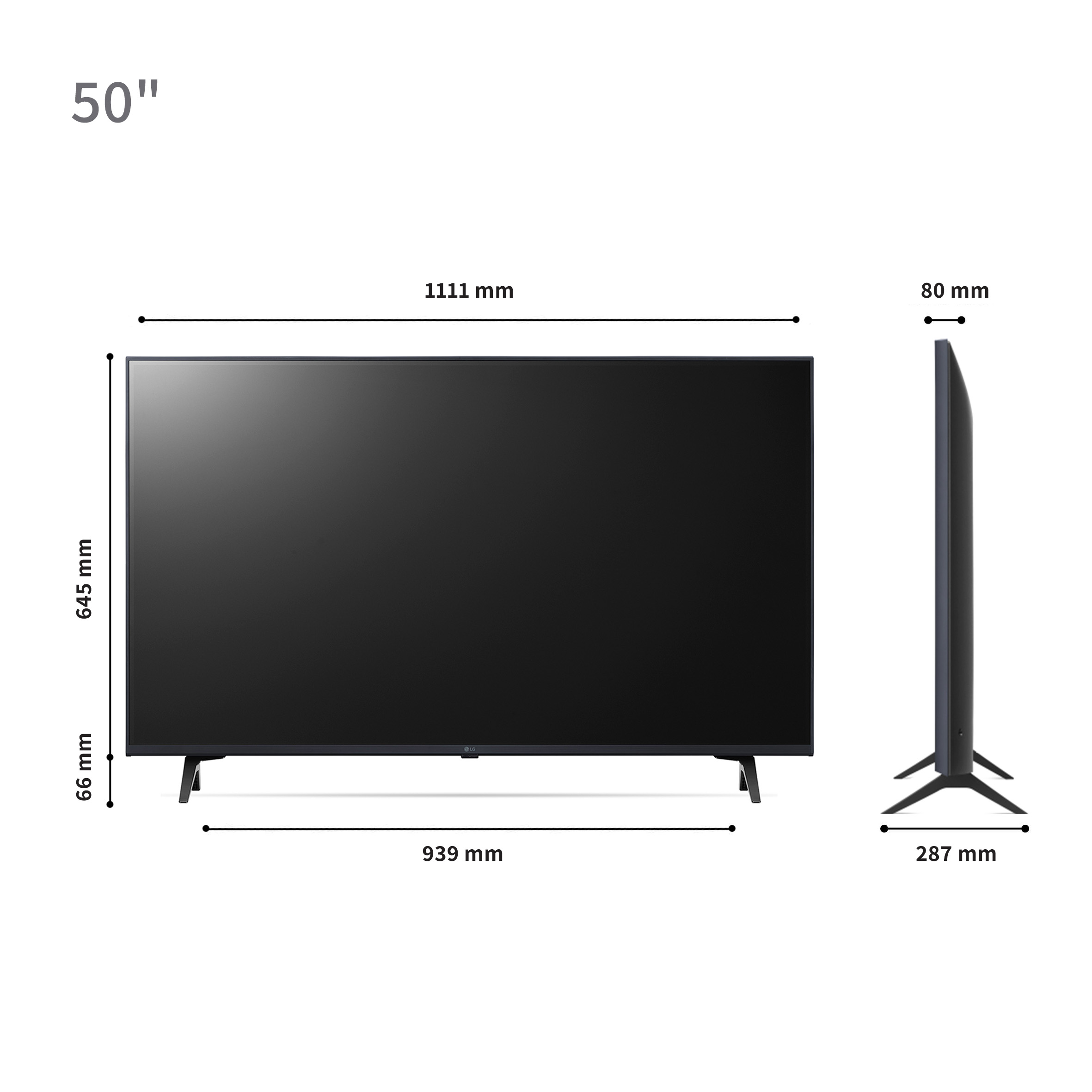 טלוויזיה 50'' LG 50UR73006LA 4K Smart