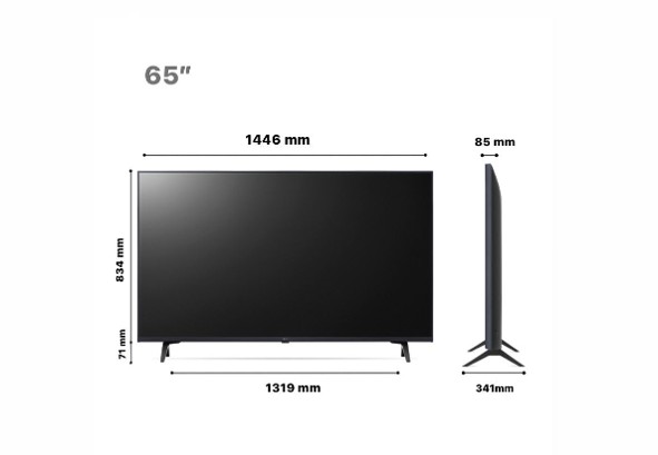 טלוויזיה 65'' LG 65UR73006LA 4K Smart