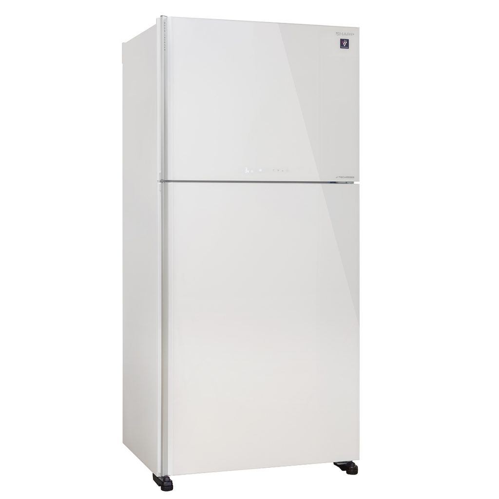 מקרר שארפ 558 ליטר זכוכית לבנה SHARP SJ-4655-WH