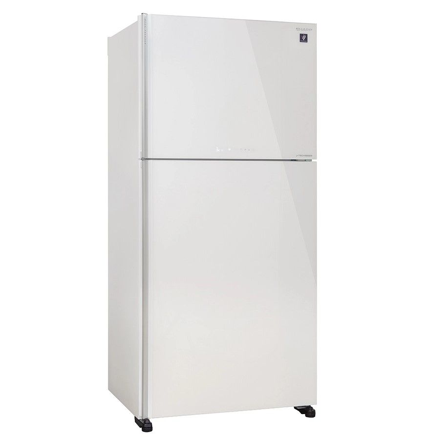 מקרר שארפ זכוכית לבן מקפיא עליון 600 ליטר SHARP SJ-4660-WH